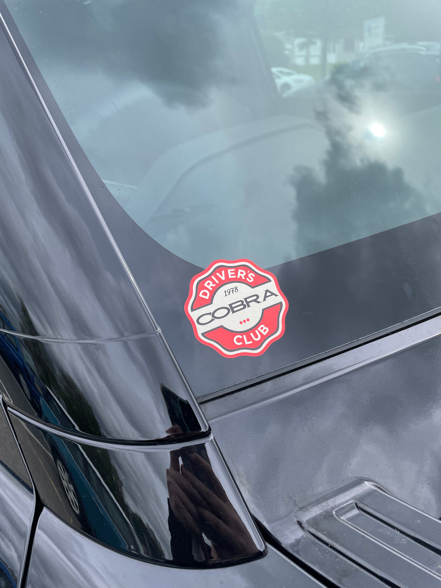 Cobra Driver's Club Sticker – Cobra Seats