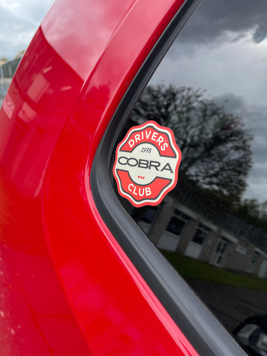 Cobra Driver's Club Sticker – Cobra Seats