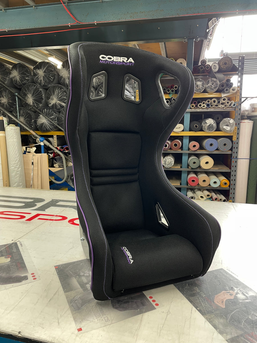 Evolution Std - No FIA - Purple Stitching – Cobra Seats