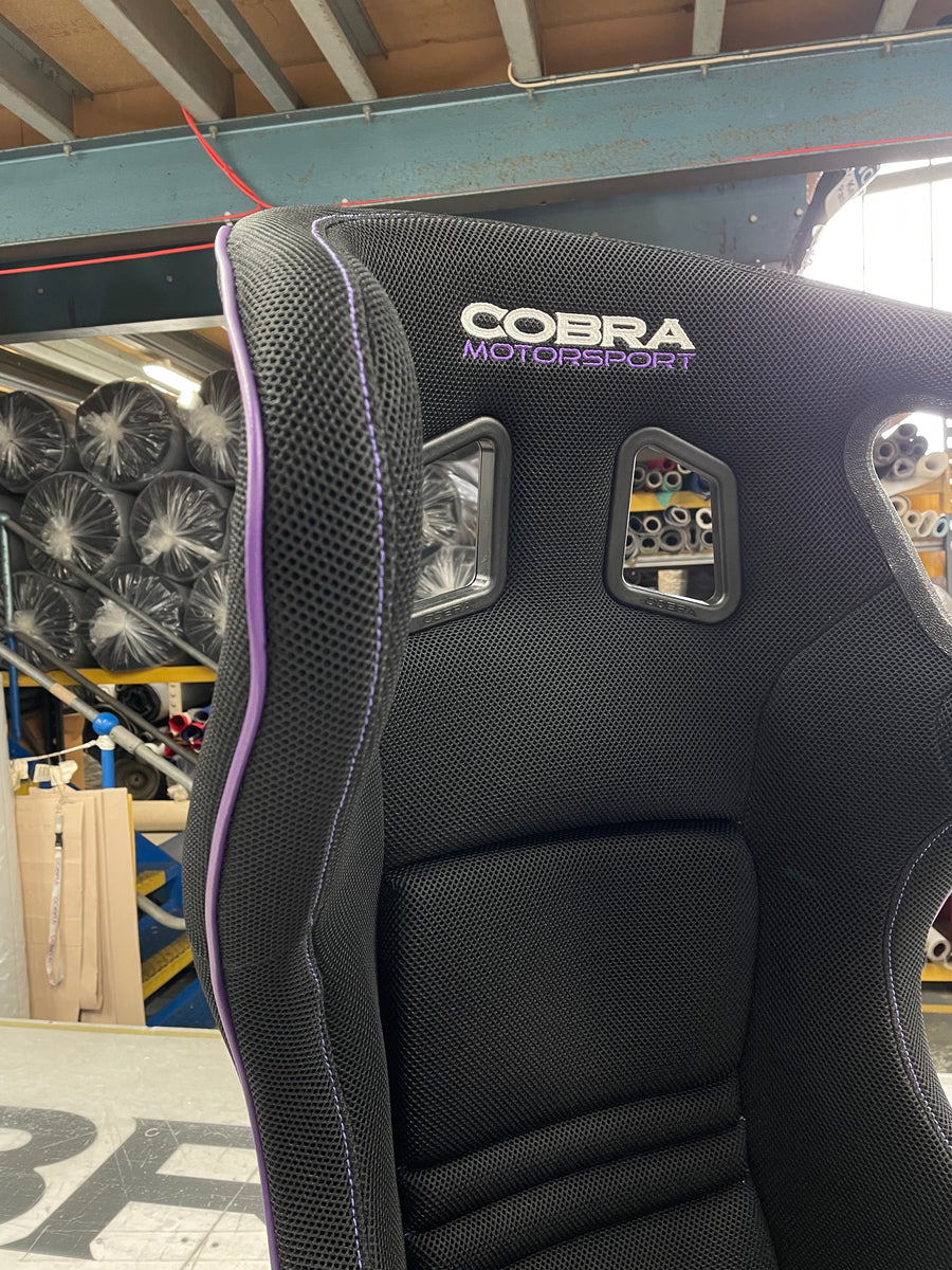 Evolution Std - No FIA - Purple Stitching – Cobra Seats