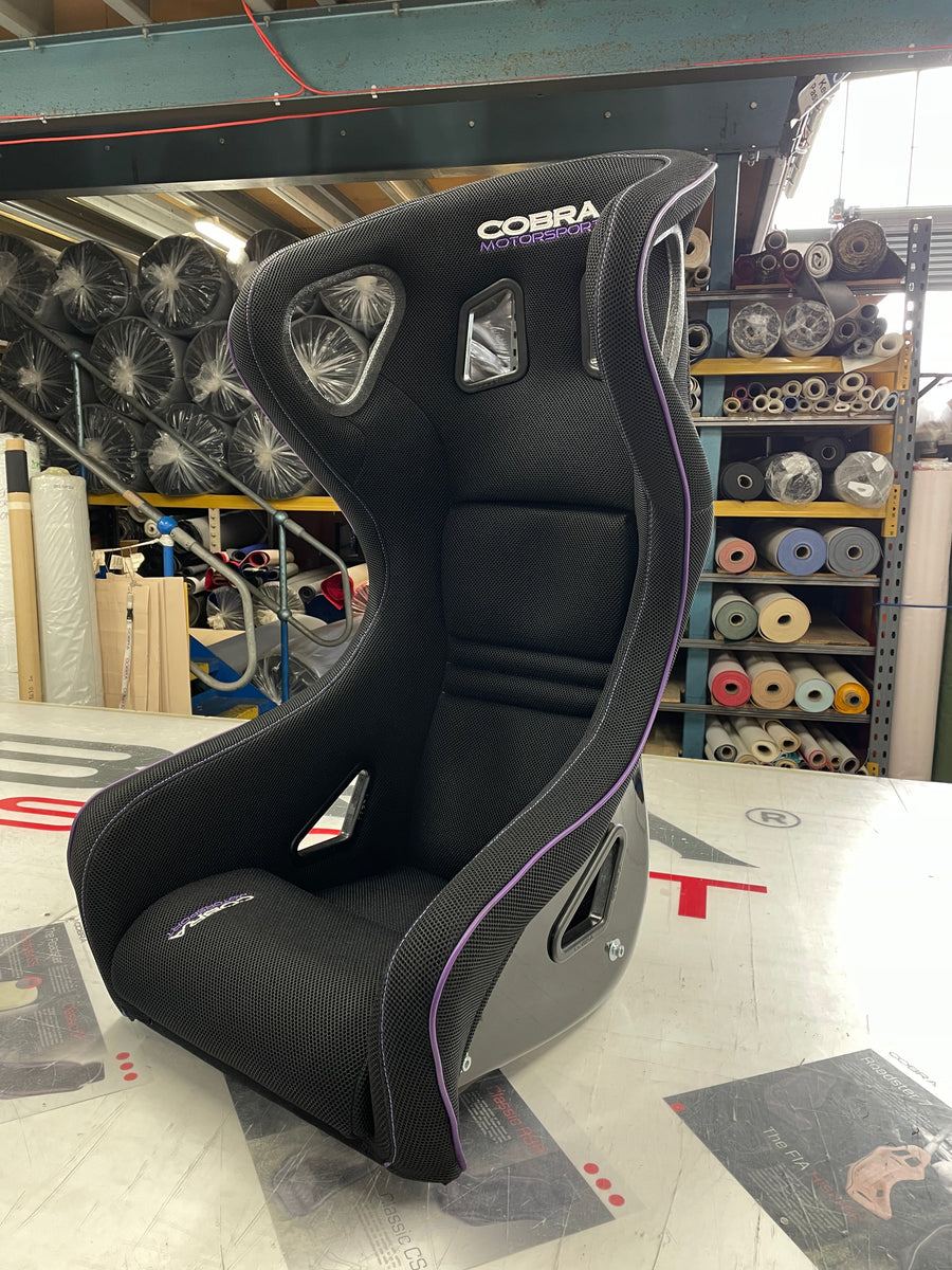 Evolution Std - No FIA - Purple Stitching – Cobra Seats