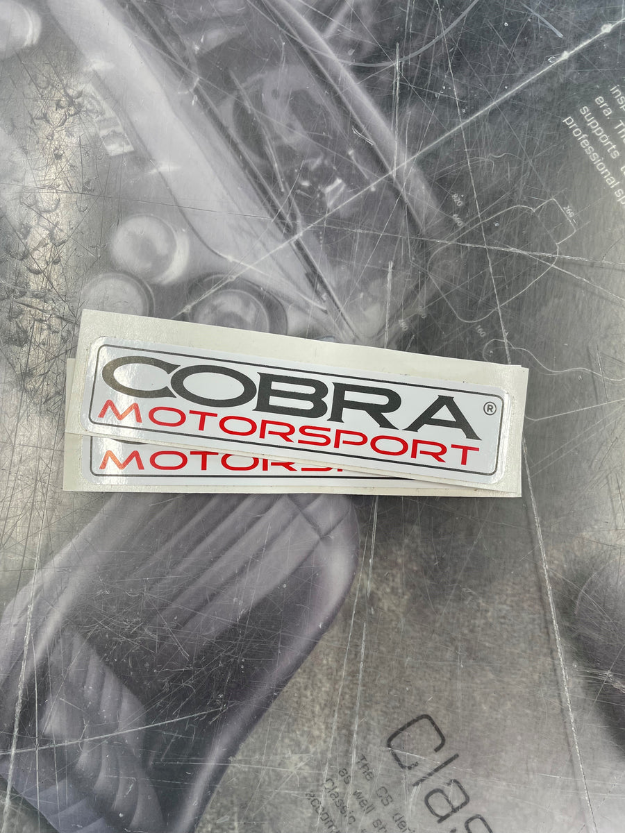 Cobra Motorsport Sticker – Cobra Seats